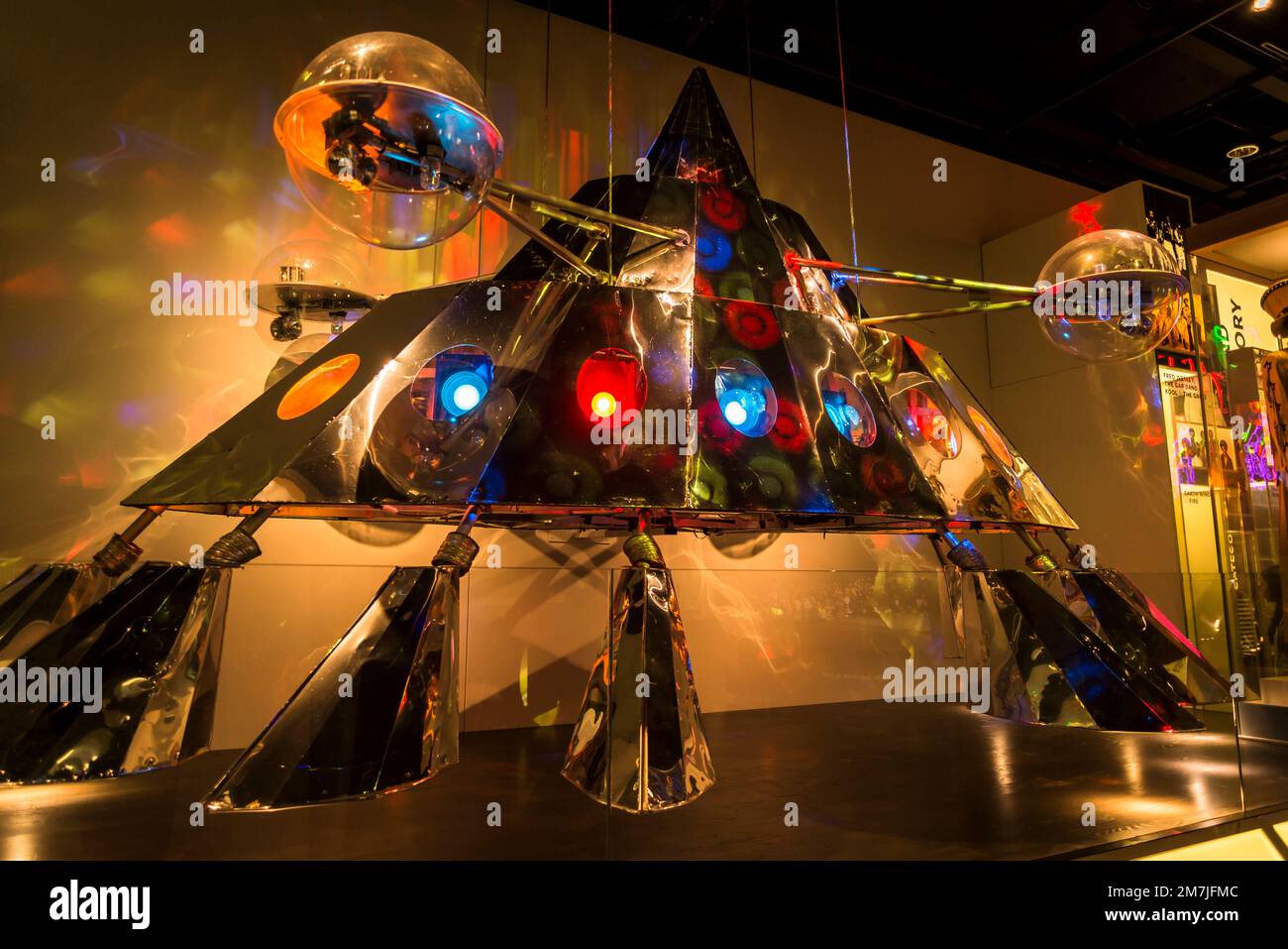 The P-Funk Mothership iconic stage prop, National Museum of African ...