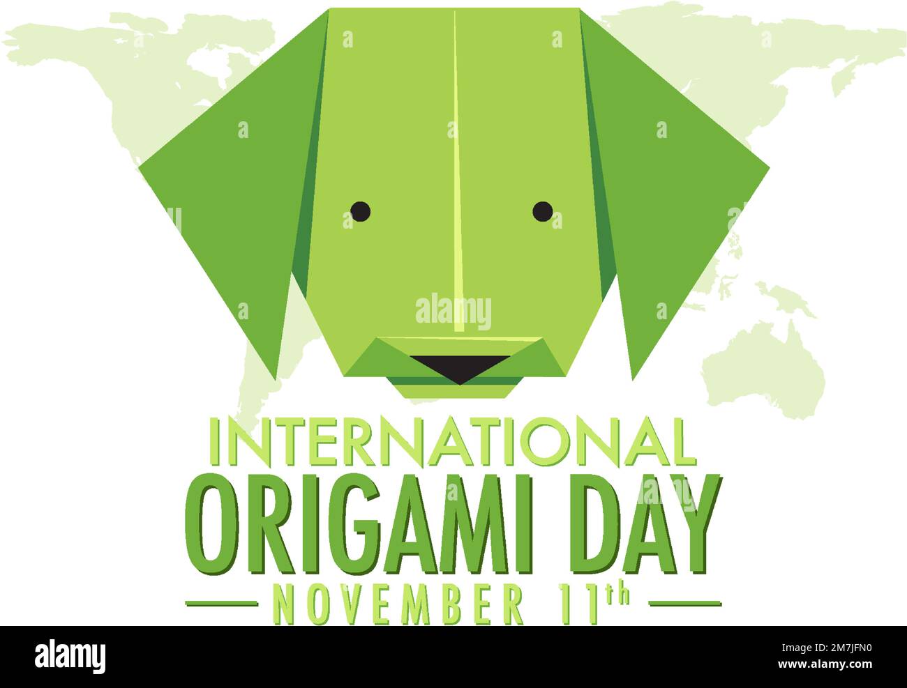 Decorated animal origami Stock Vector Images - Alamy