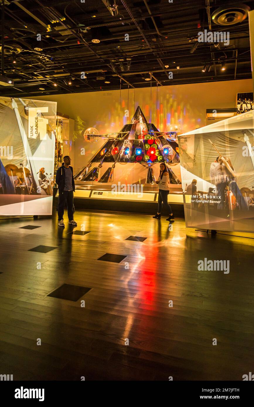 The P-Funk Mothership iconic stage prop, National Museum of African ...