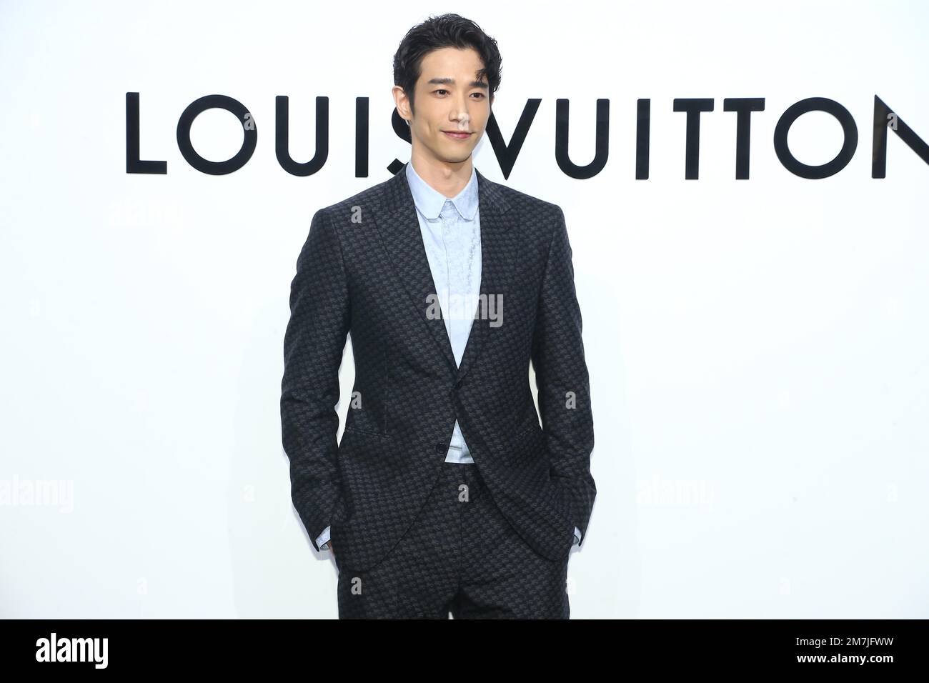 Taiwanese actor, model, and musician Jasper Liu attended the Louis ...
