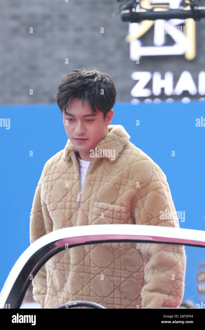 Chinese racing driver Zhou Guanyu attended the DIOR X ERL activity in ...
