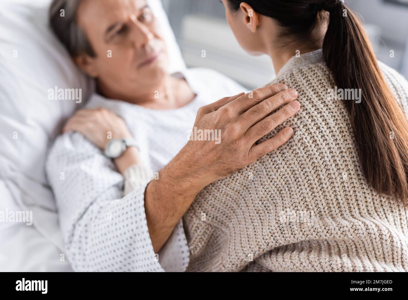 Elderly hospital ward hi-res stock photography and images - Alamy