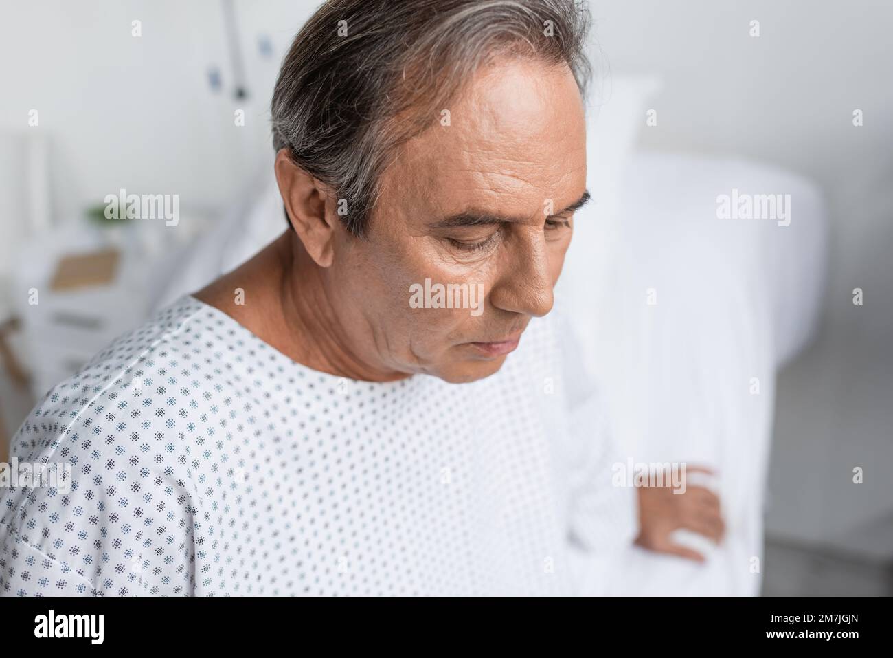 Sad Patient Gown Wrapped In Care: Bekelu's Story Hamlin Fistula UK