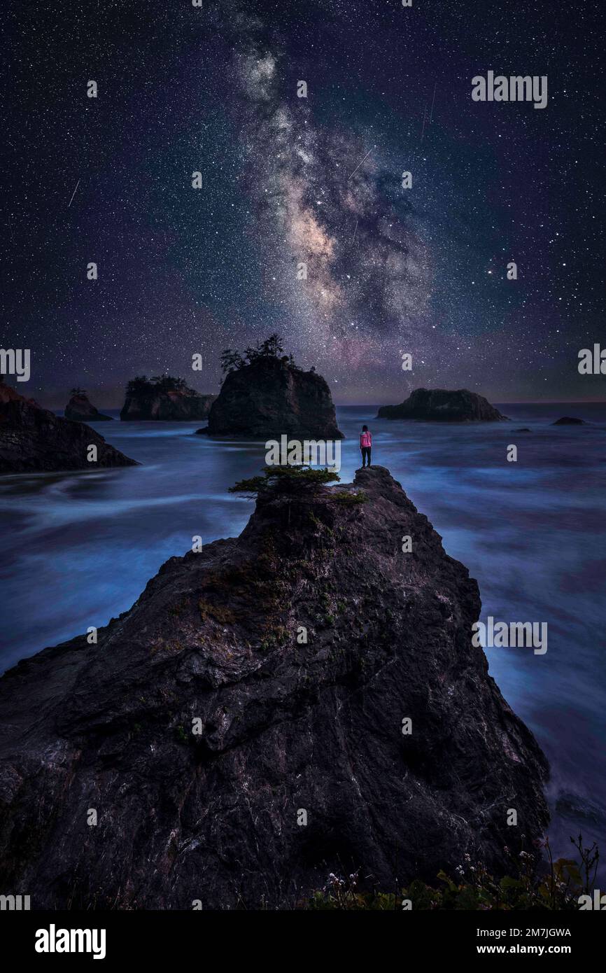 The Milky Way over beautiful waters. USA: One stunning image shows ...
