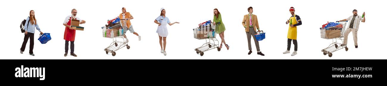 80s grocery store Cut Out Stock Images & Pictures - Alamy