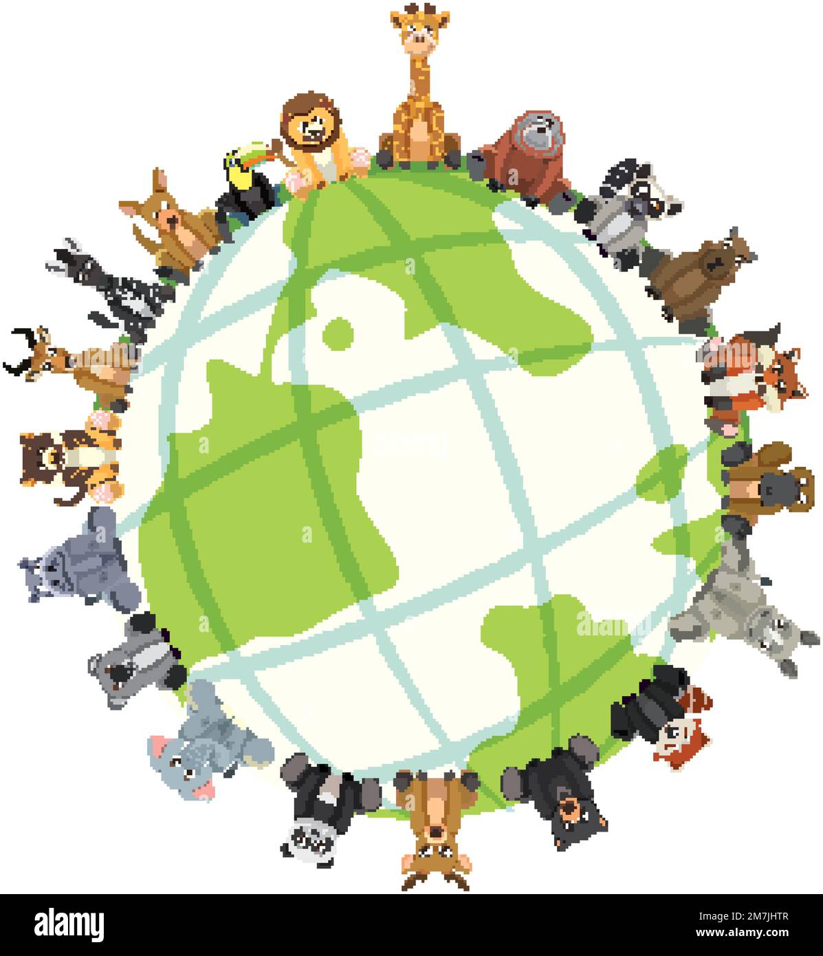 Primate planet Stock Vector Images - Alamy