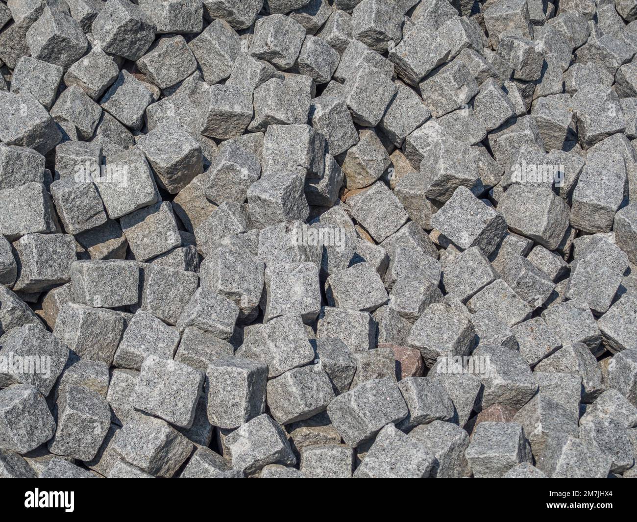 granite paving stones background texture Stock Photo - Alamy