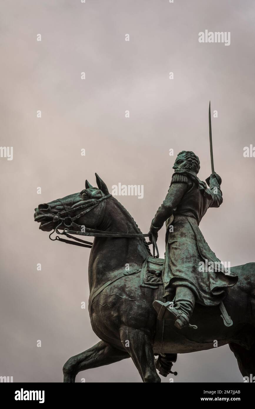 Simon Bolivar The Liberator statue, Washington, D.C., USA Stock Photo ...