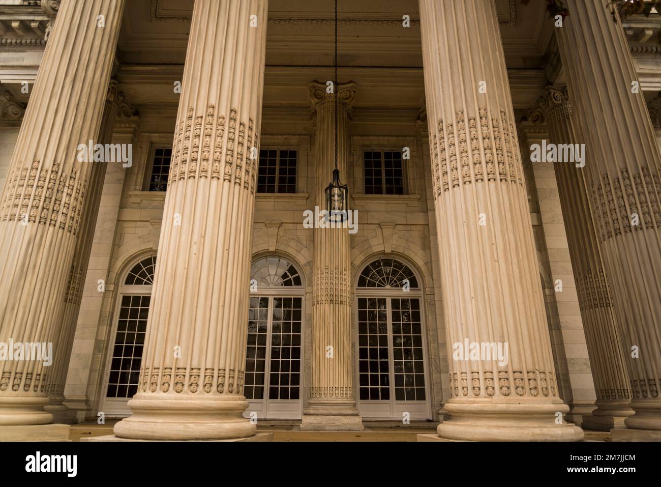 Constitution Hall, a renowned concert hall in a historic Neo-classical ...
