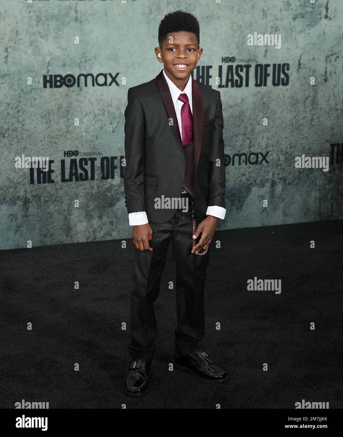 Los Angeles, USA. 09th Jan, 2023. Keivonn Woodard arrives at HBO's THE ...