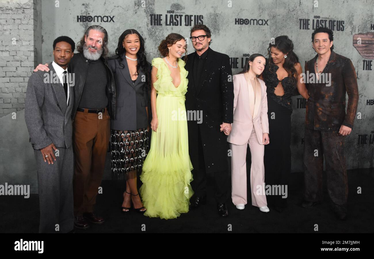 Los Angeles, California, USA 9th January 2023 (L-R) Actor Lamar Johnson, Actor Jeffrey Pierce ...