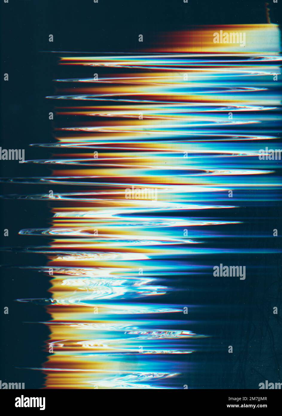 Glitch overlay Distorted display Multicolor gradient Stock Photo - Alamy