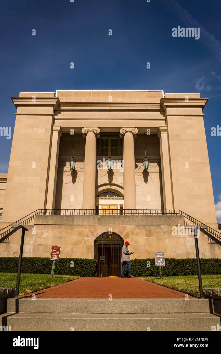 Washington dc usa ionic columns hi-res stock photography and images - Alamy