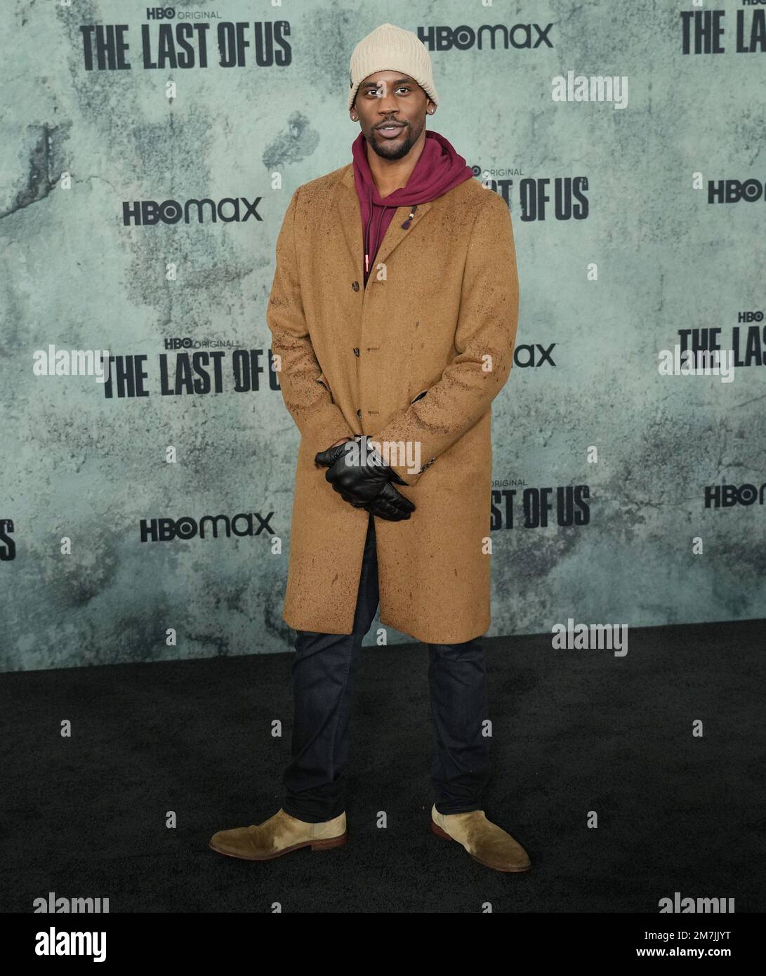 Quincy Isaiah arrives at HBO's THE LAST OF US Premiere held at the ...