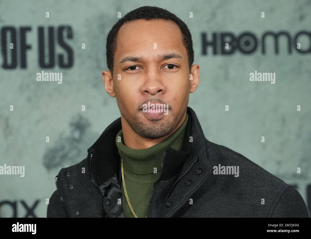 Jimel Atkins arrives at HBO's THE LAST OF US Premiere held at the ...