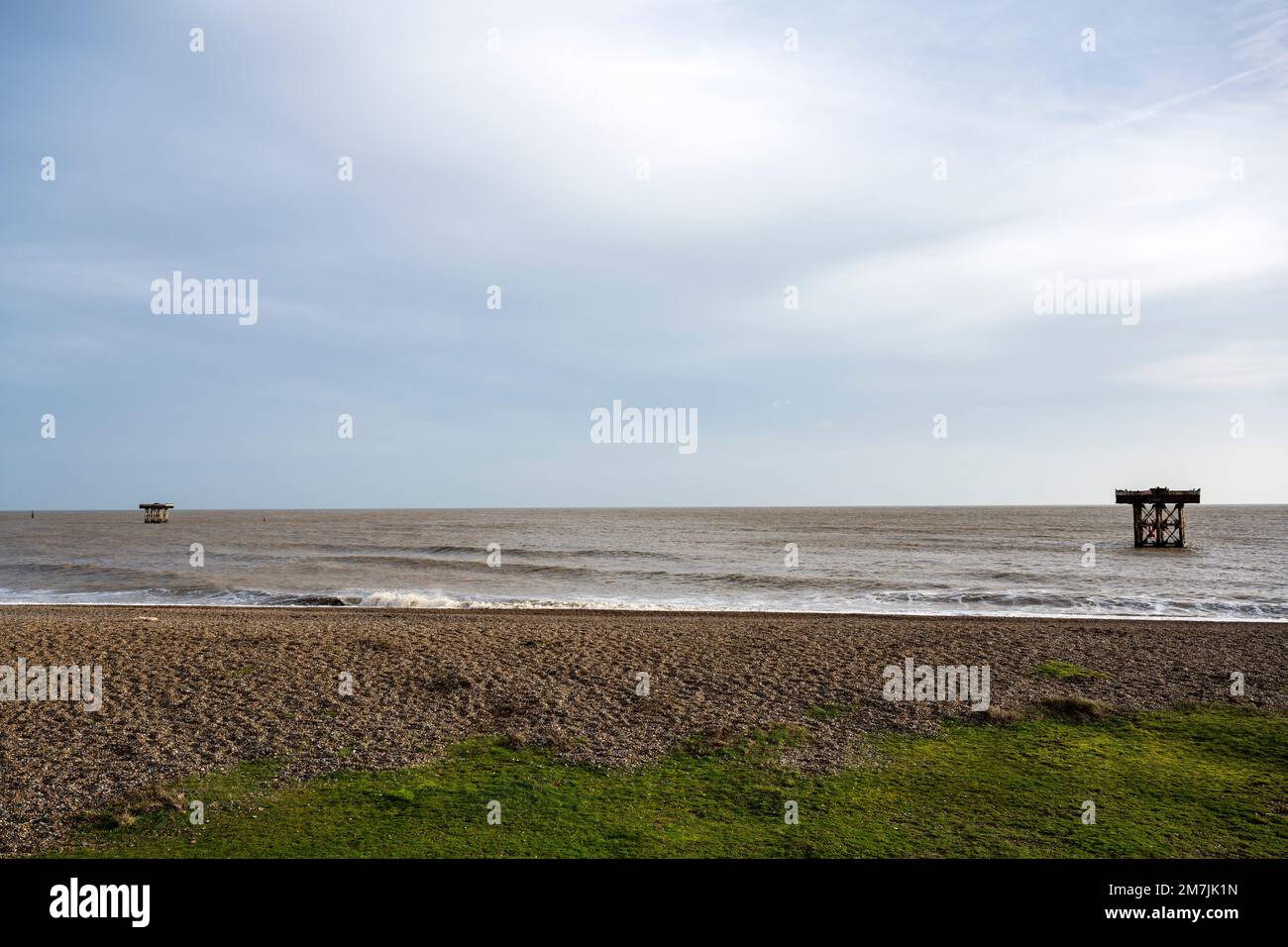 Water inlet platform Sizewell Suffolk England Stock Photo - Alamy