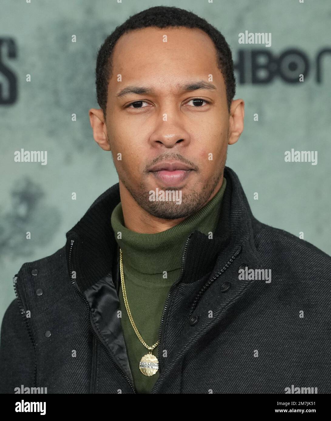 Jimel Atkins arrives at HBO's THE LAST OF US Premiere held at the ...