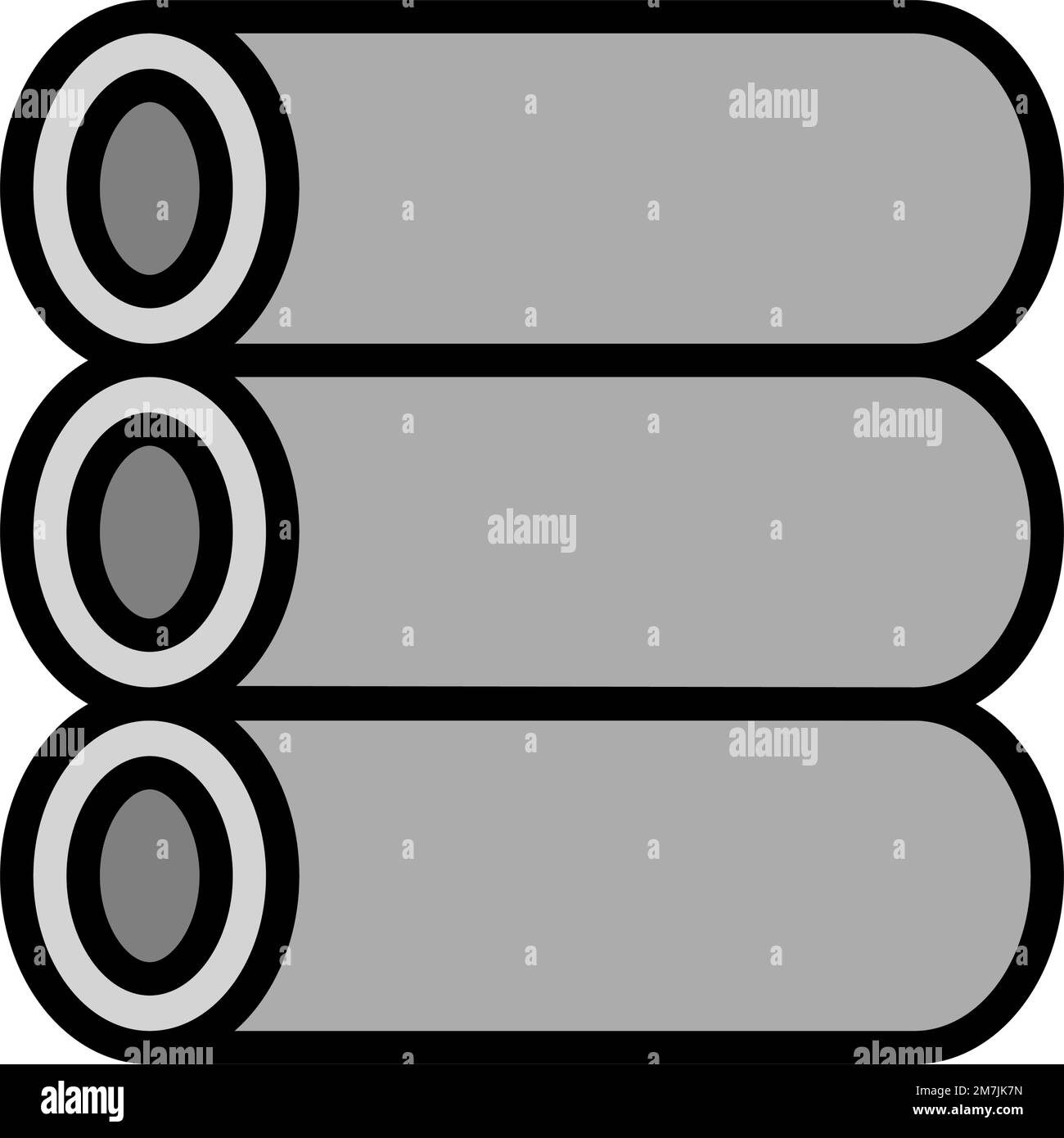 tube steel production color icon vector illustration Stock Vector Image ...