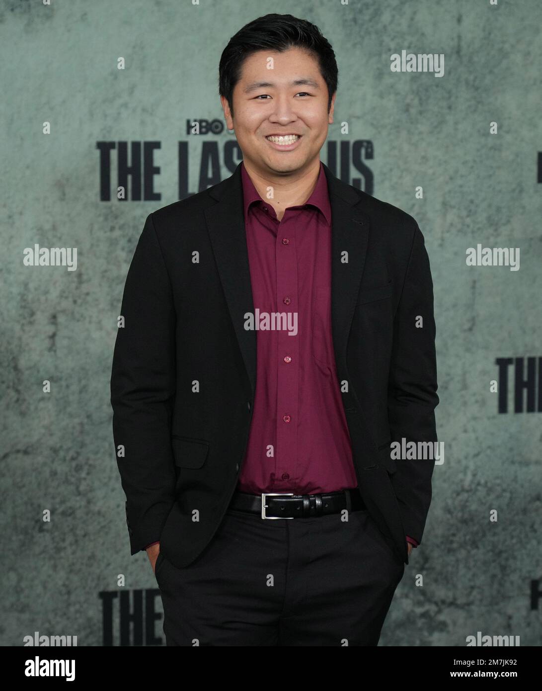 Ryan Omoto arrives at HBO's THE LAST OF US Premiere held at the Regency ...