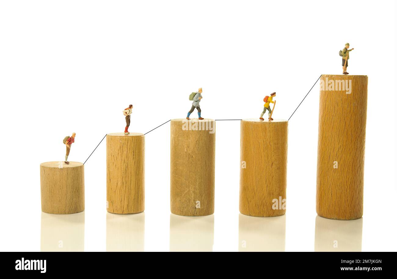 Reaching the top hi-res stock photography and images - Alamy