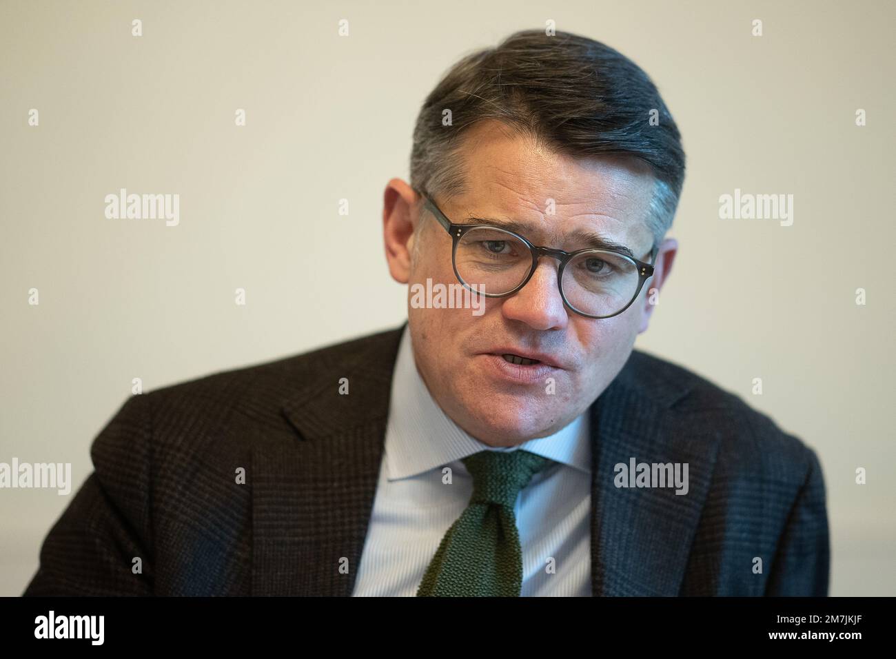 Wiesbaden, Germany. 13th Dec, 2022. Boris Rhein (CDU), Minister ...