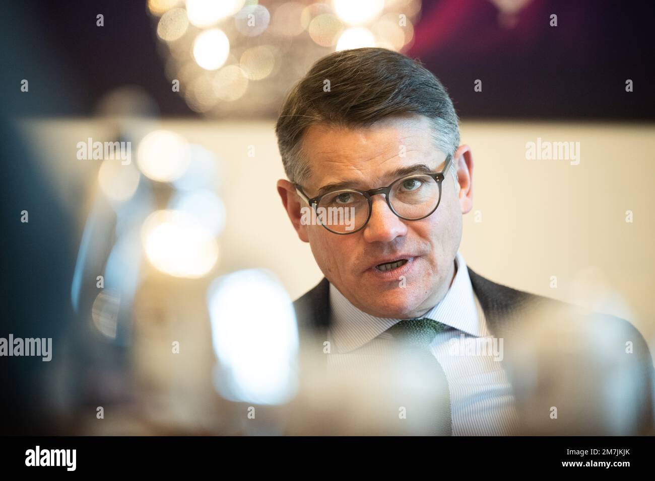 Wiesbaden, Germany. 13th Dec, 2022. Boris Rhein (CDU), Minister ...