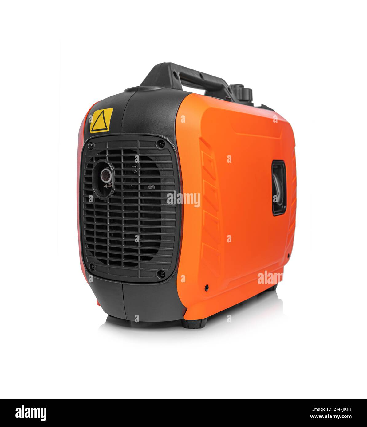 Inverter gasoline generator isolated on white background Stock Photo ...