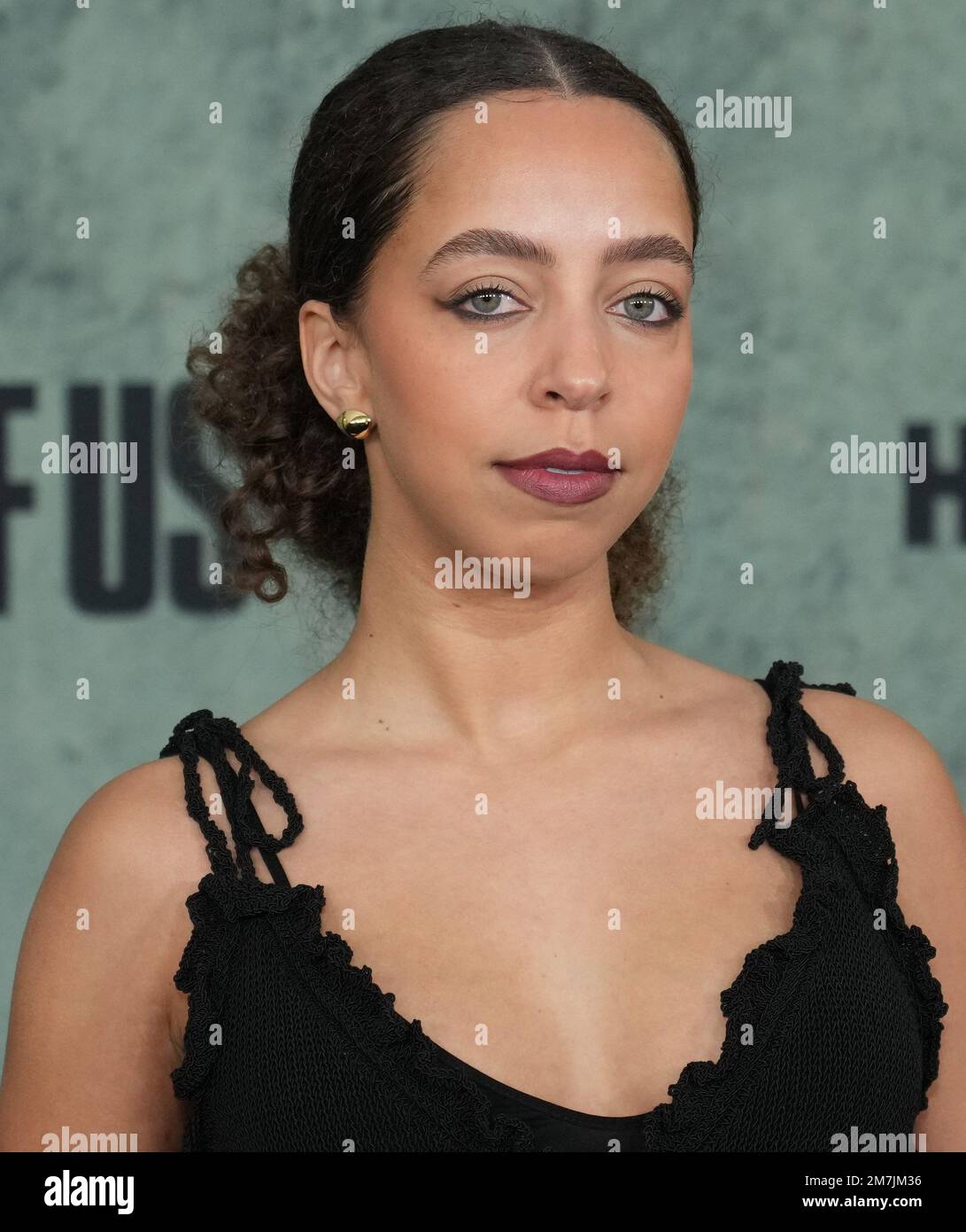 Hayley Law arrives at HBO's THE LAST OF US Premiere held at the Regency ...