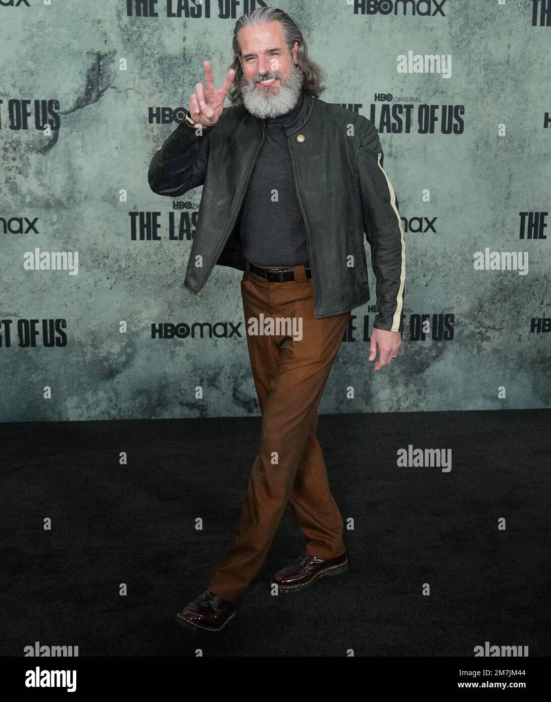 Jeffrey Pierce arrives at HBO's THE LAST OF US Premiere held at the ...