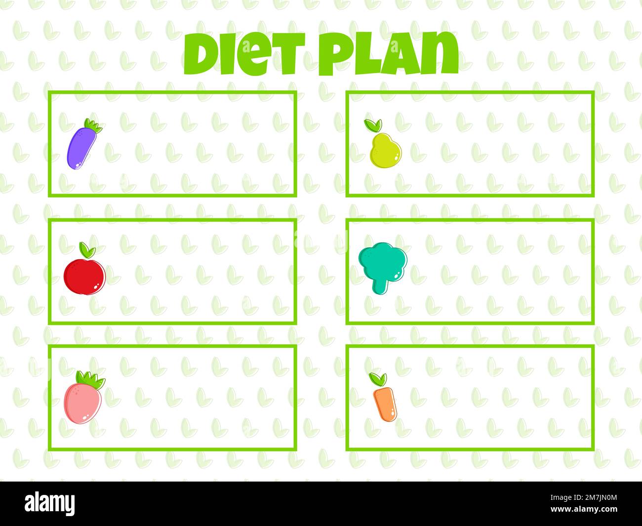 Diet plan on green background. Diet healthy concept. Weight loss ...