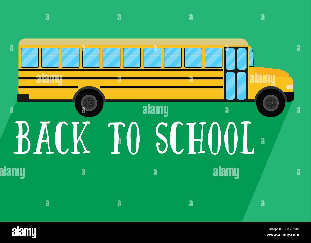 Schoolbuscircle Stock Vector Images - Alamy