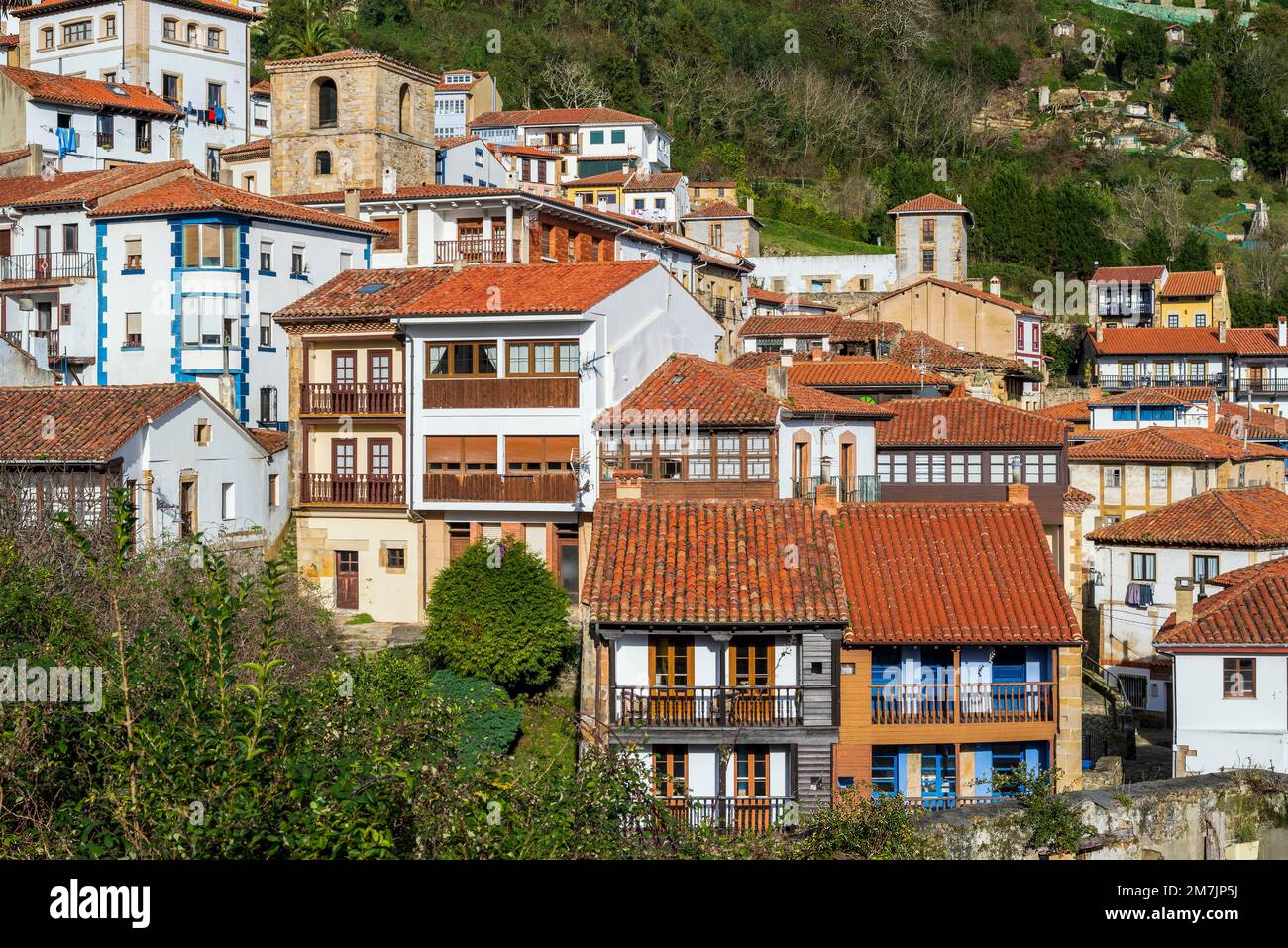 Lastres, Asturias, Spain Stock Photo - Alamy