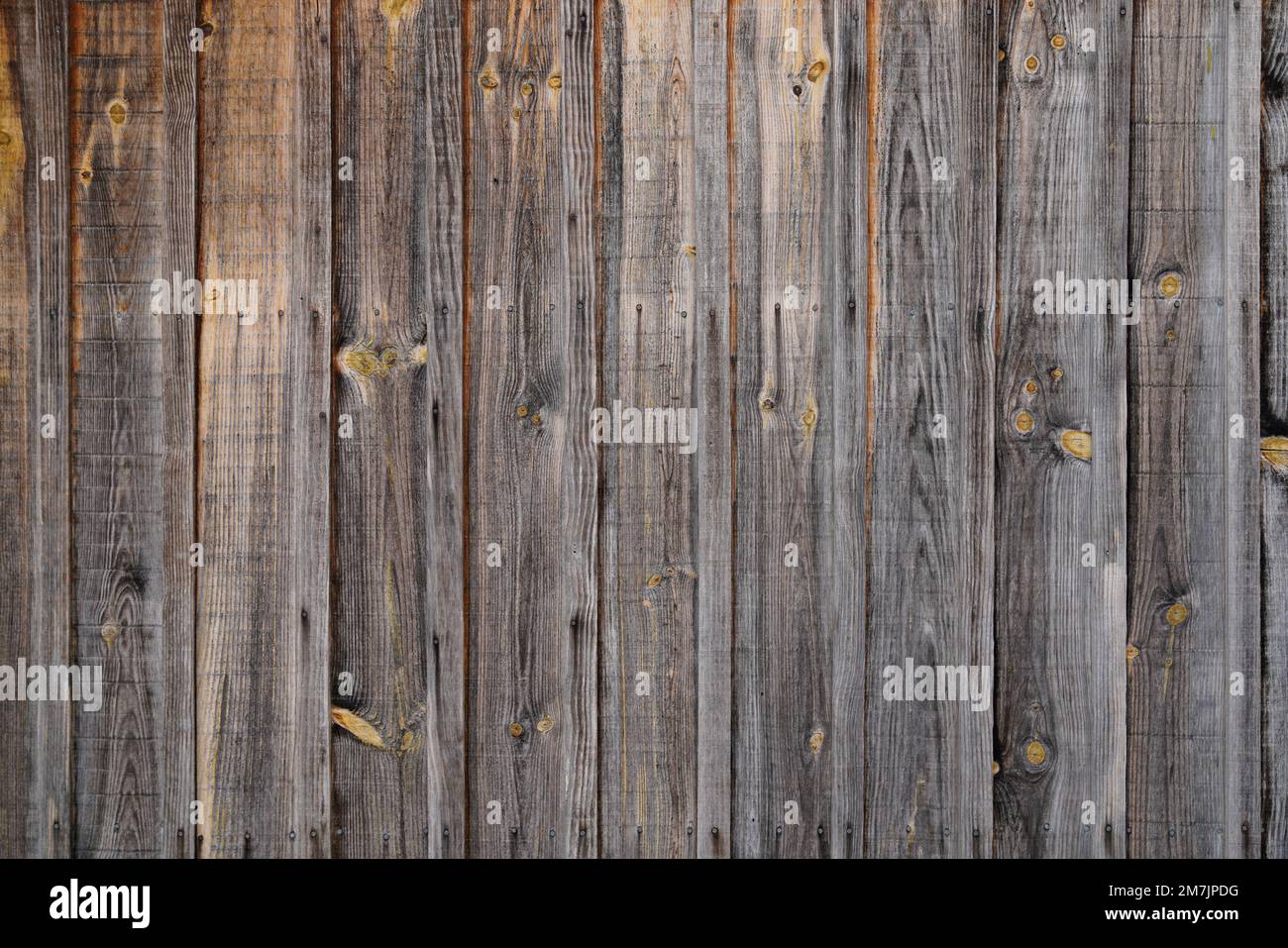 Vintage retro brown wood veritcal background in old weathered wooden ...