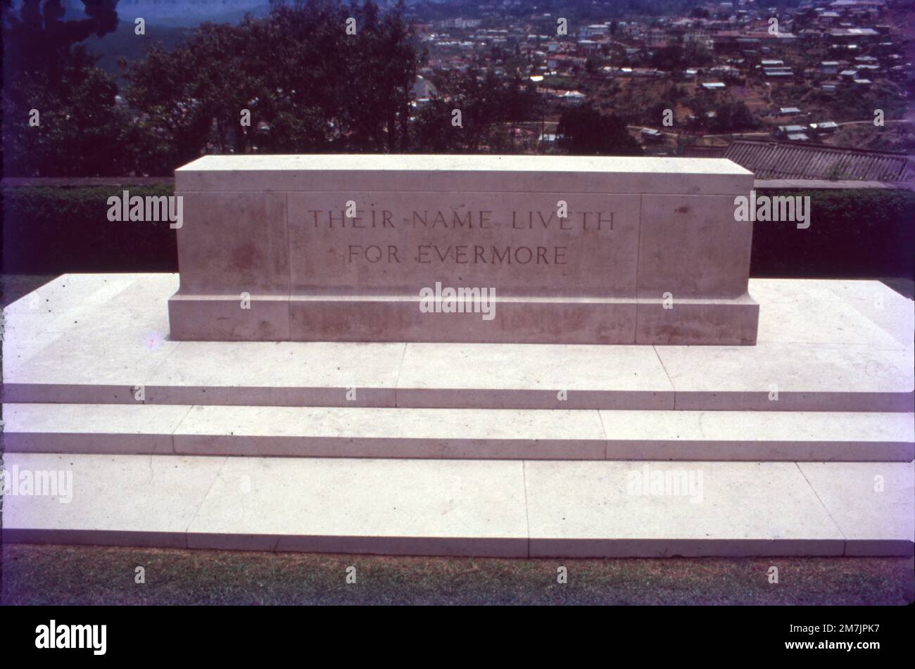 Kohima War Cemetery is a memorial dedicated to soldiers of the 2nd ...