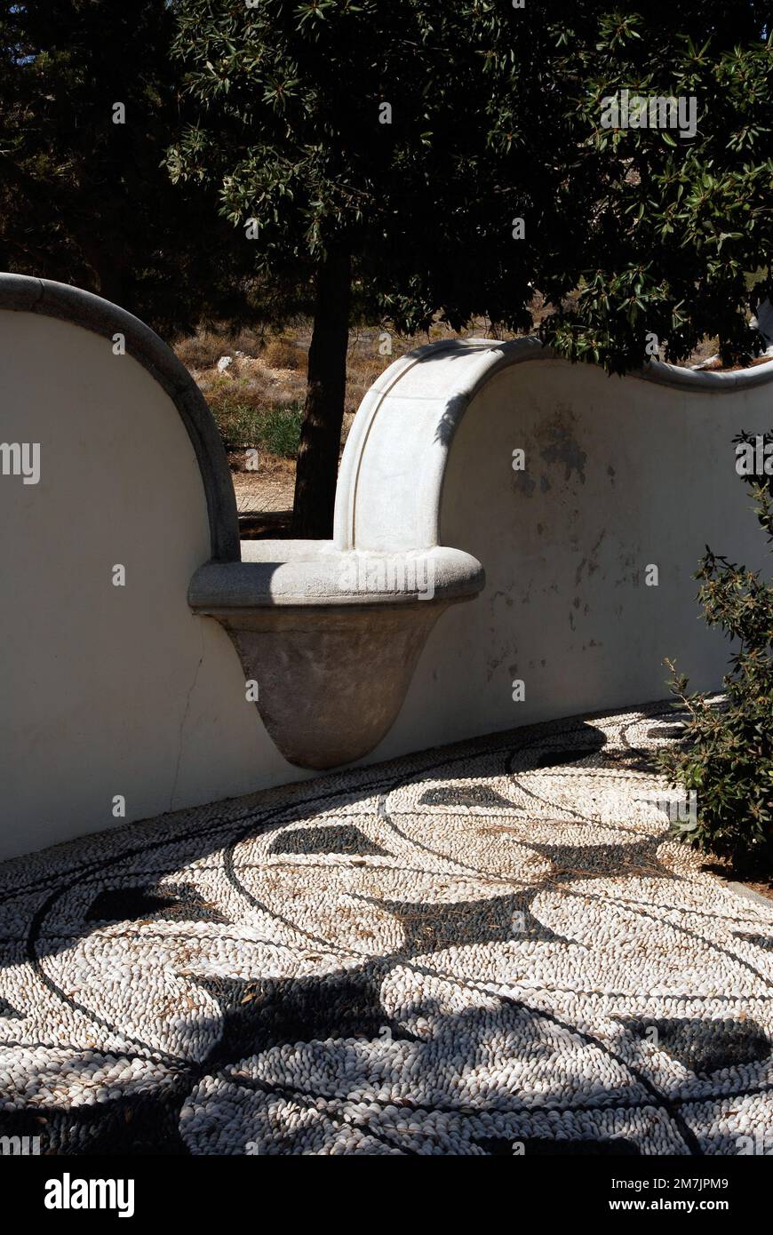 Greece, Dodecanese, Rhodes island Kallithea Italian era springs (part ...
