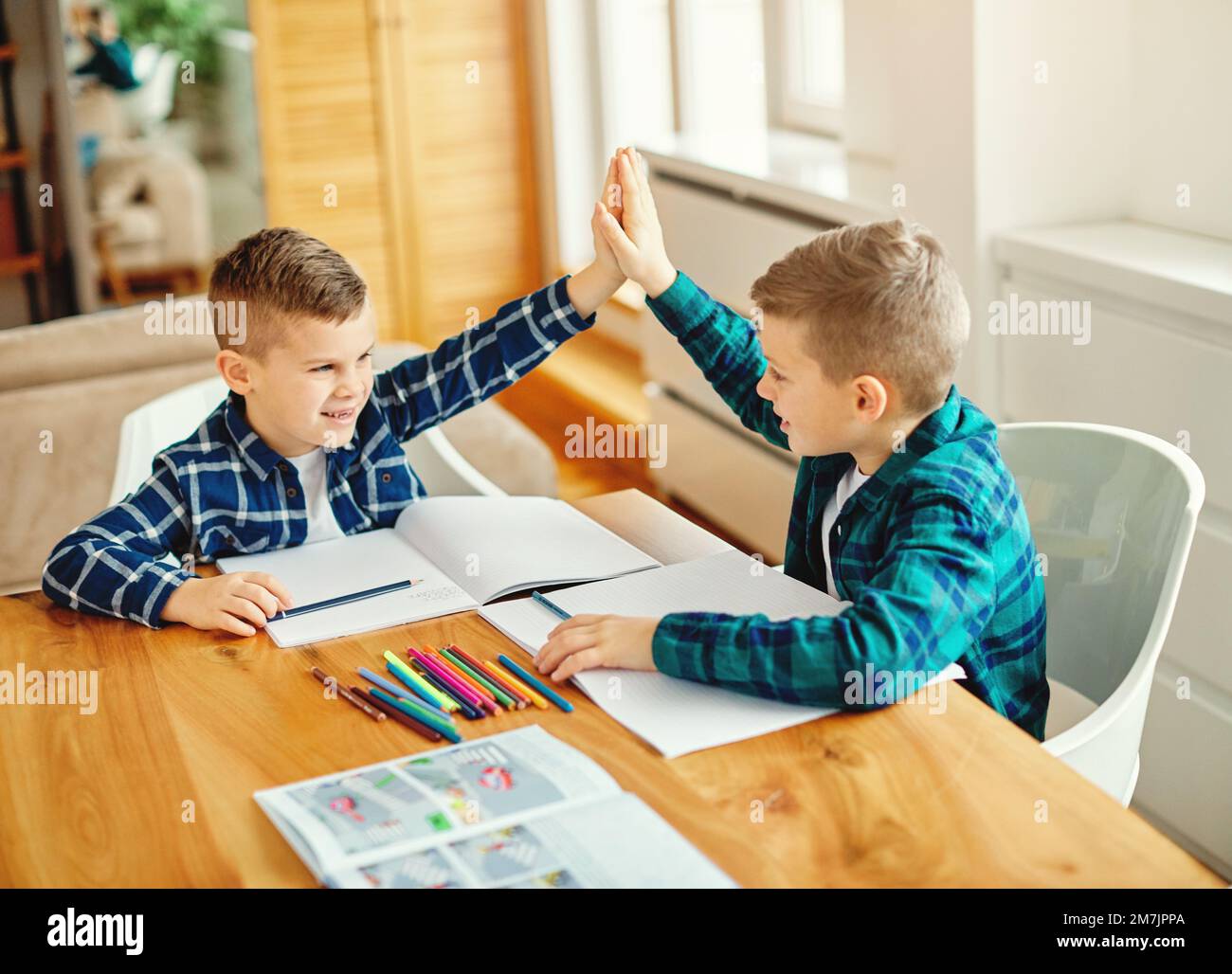 child boy homework school education classroom studying childhood home ...