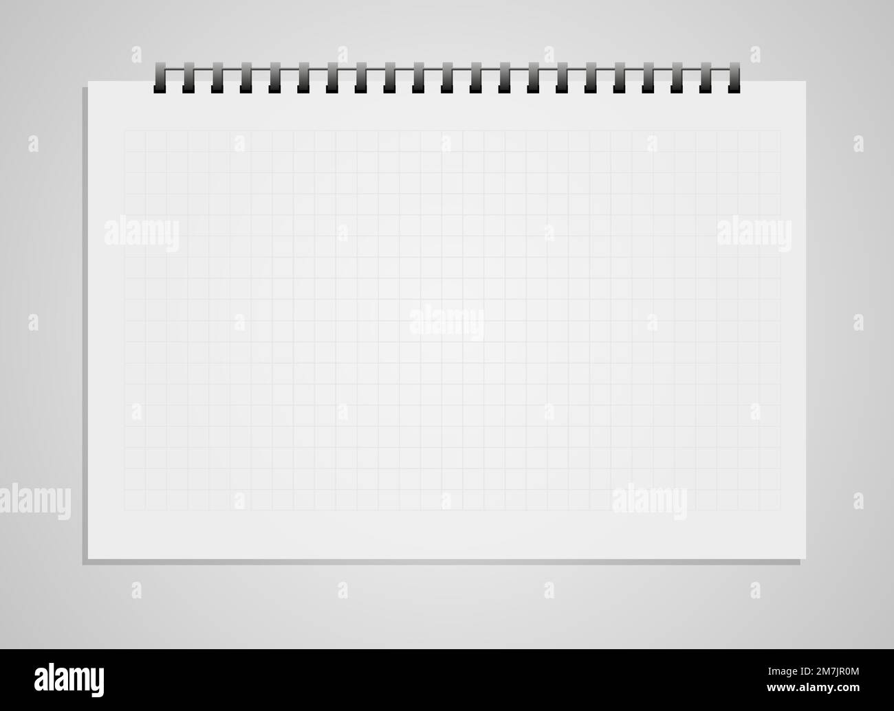 notebook isolated on white background. Vector illustration Stock Vector ...