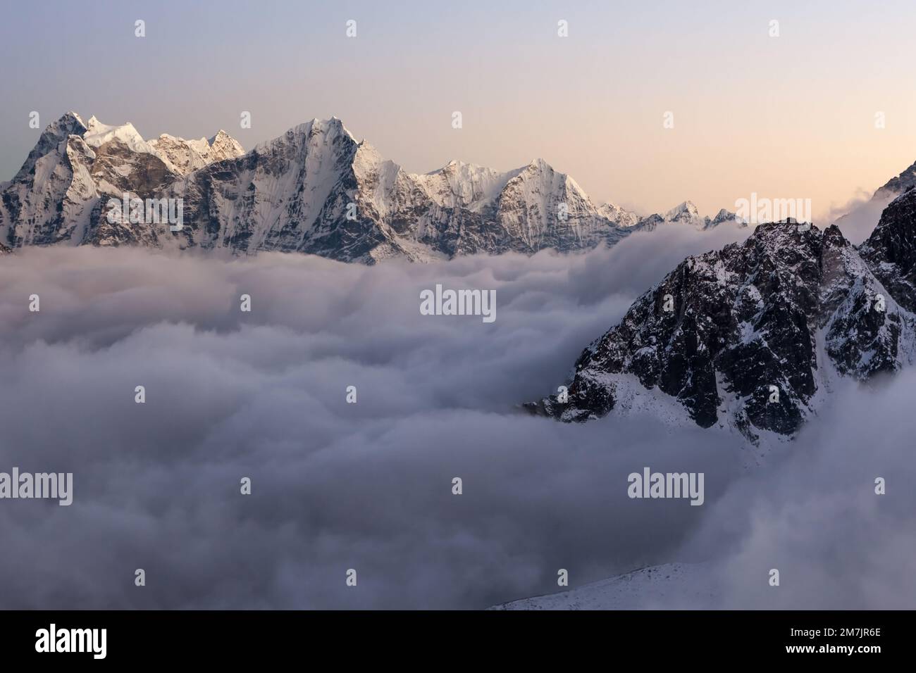 Breathtaking view rocky mountains peaks hi-res stock photography and ...