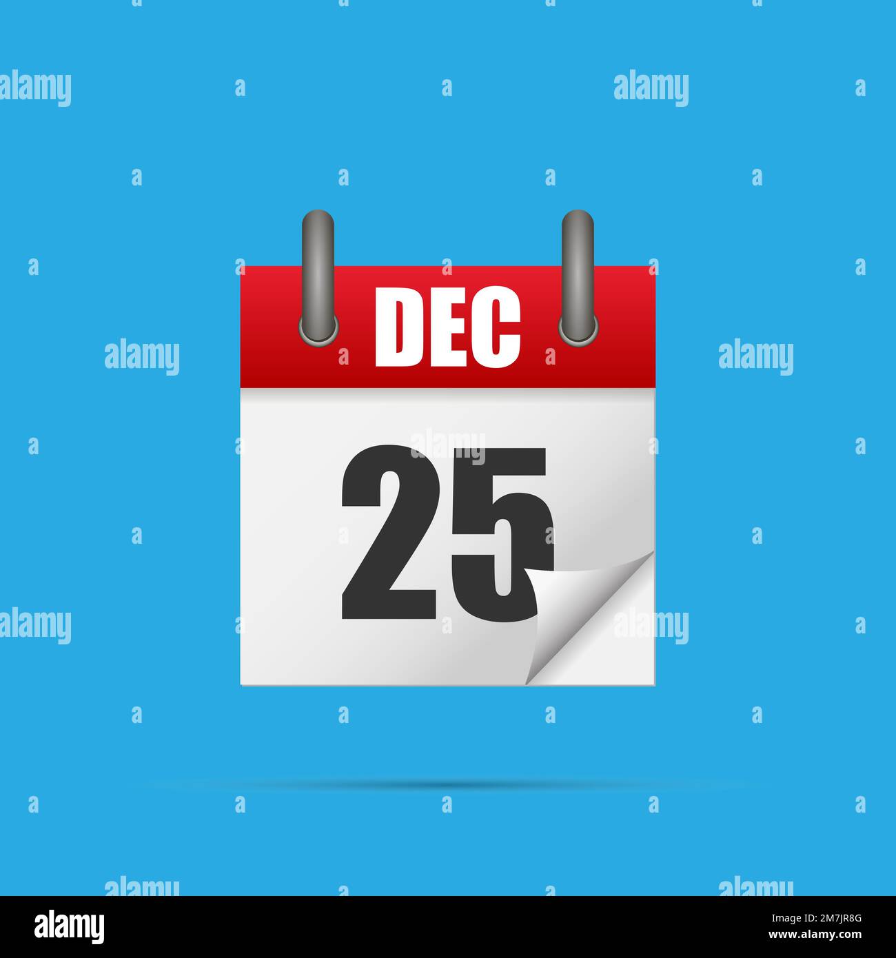 25th december calendar Stock Vector Images - Alamy