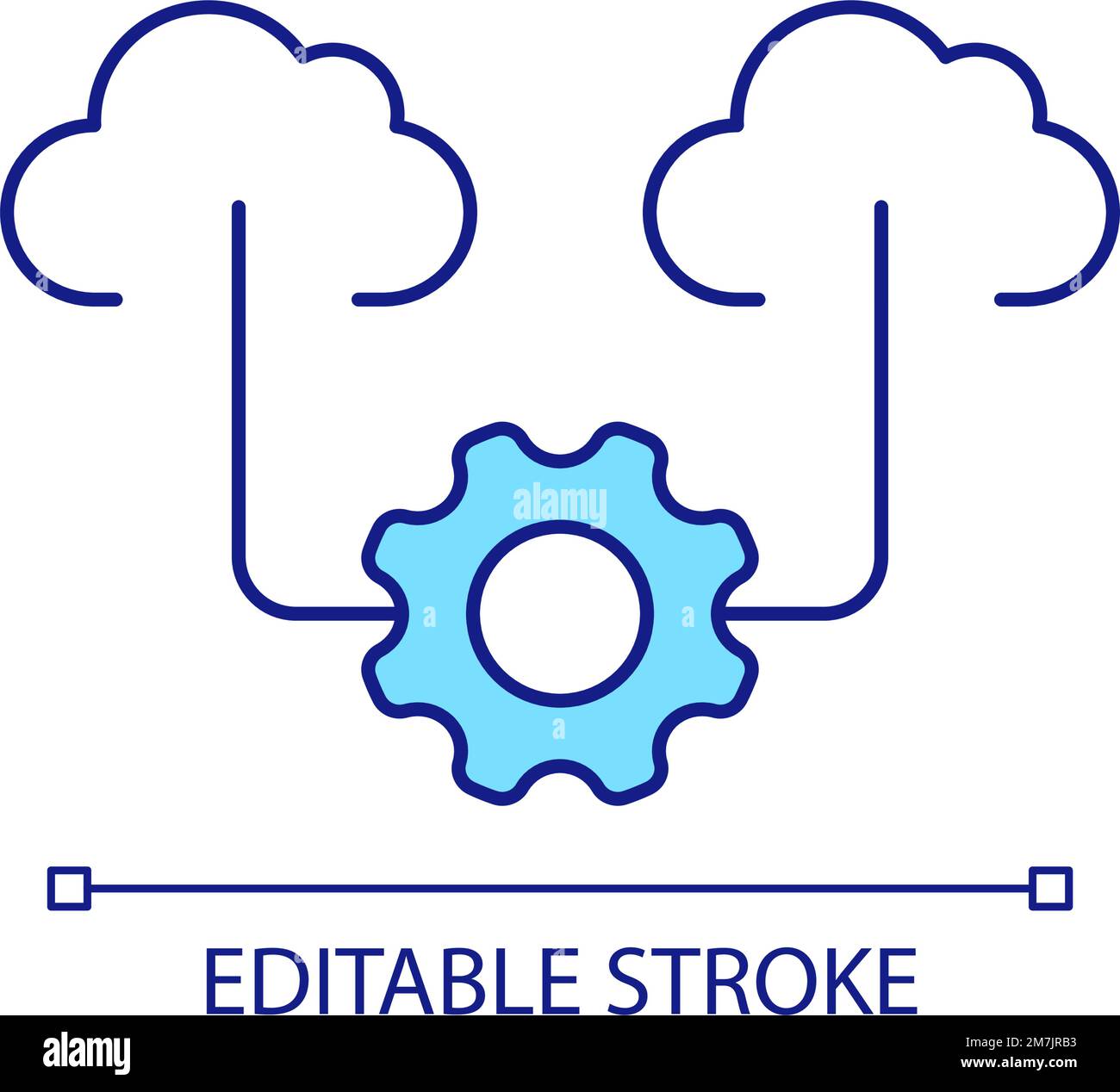 Data adjustment symbol icon Cut Out Stock Images & Pictures - Alamy