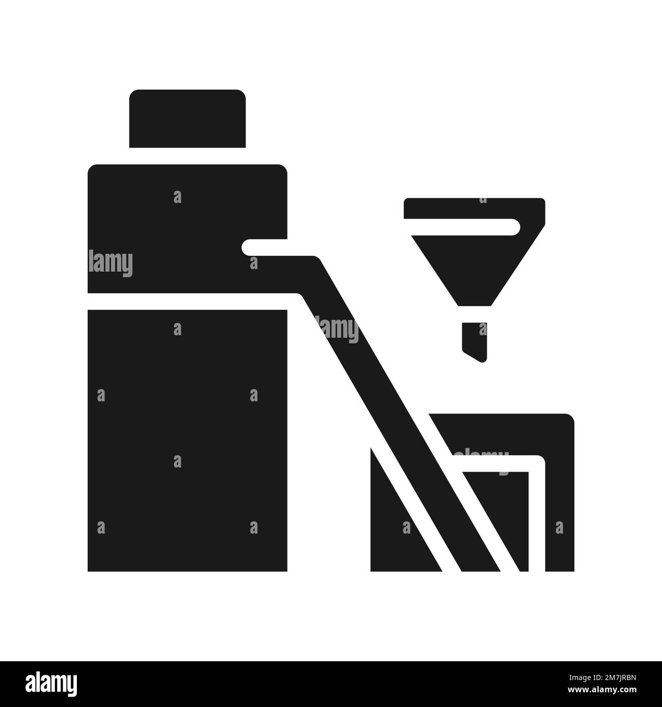 Coal preparation plant black glyph icon Stock Vector Image & Art - Alamy