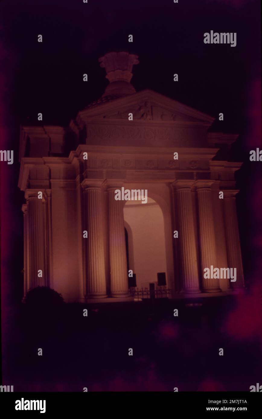 Aayi Mandapam is a white monument in Pondicherry, India built during ...