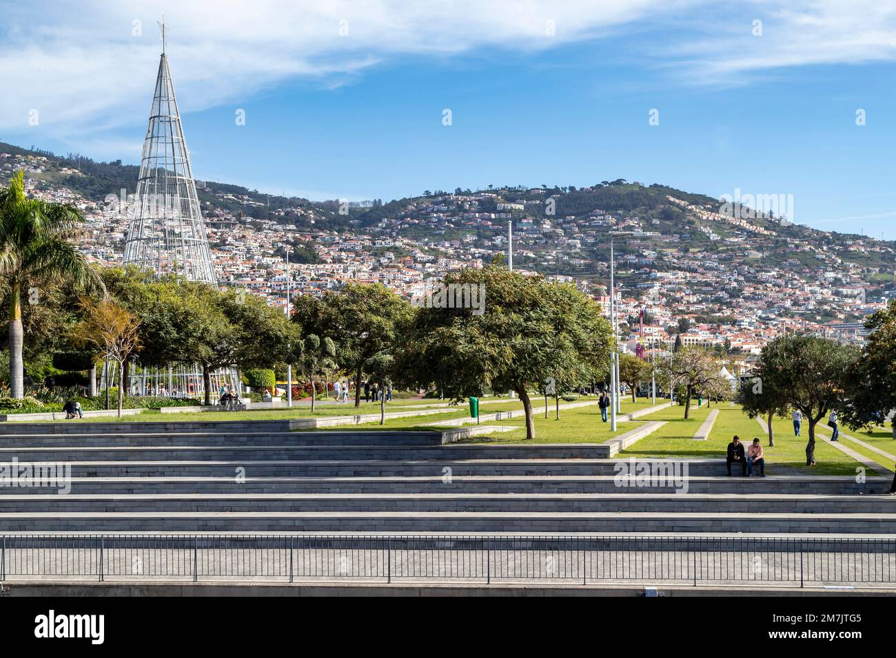 Praça do Povo, Avenida Do Mar, Funchal, Portugal Stock Photo - Alamy