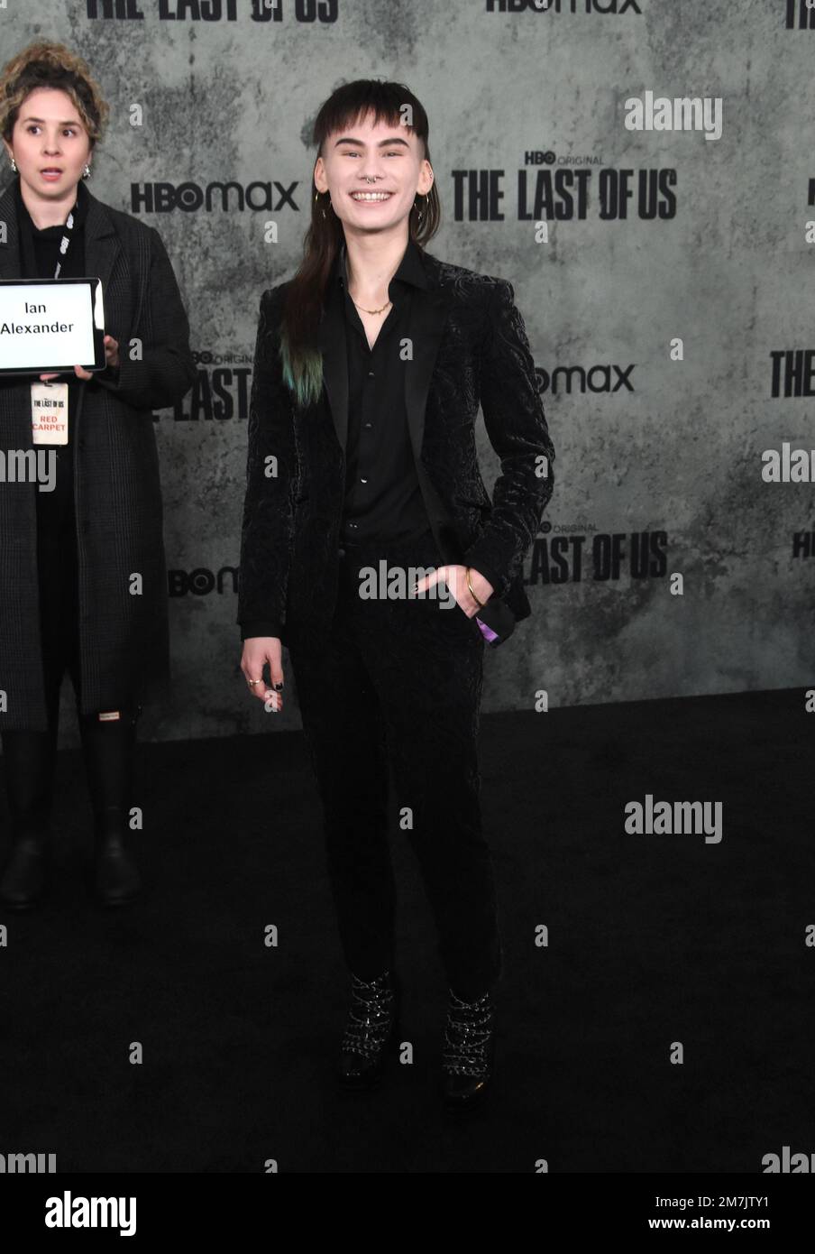 Los Angeles, California, USA 9th January 2023 Actor Ian Alexander ...