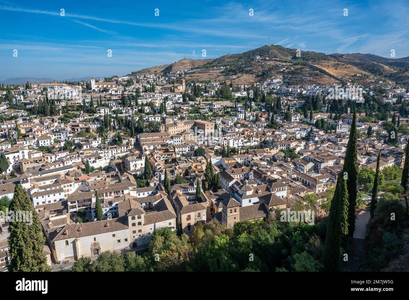 Alhambra Palace and Generalife Gardens, Granada, Spain Stock Photo - Alamy