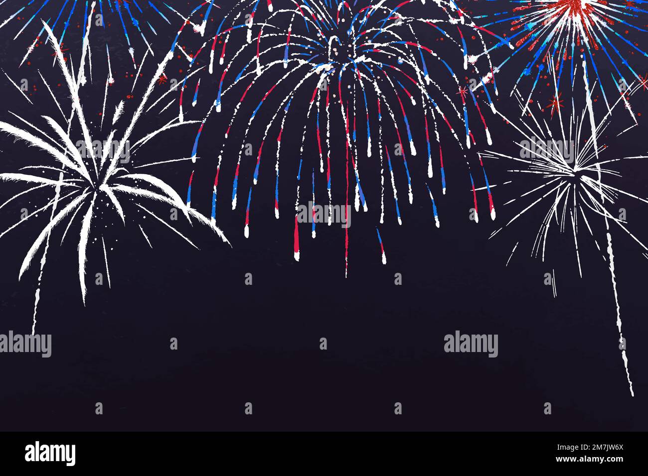 Colorful fireworks background vector in celebration theme Stock Vector ...