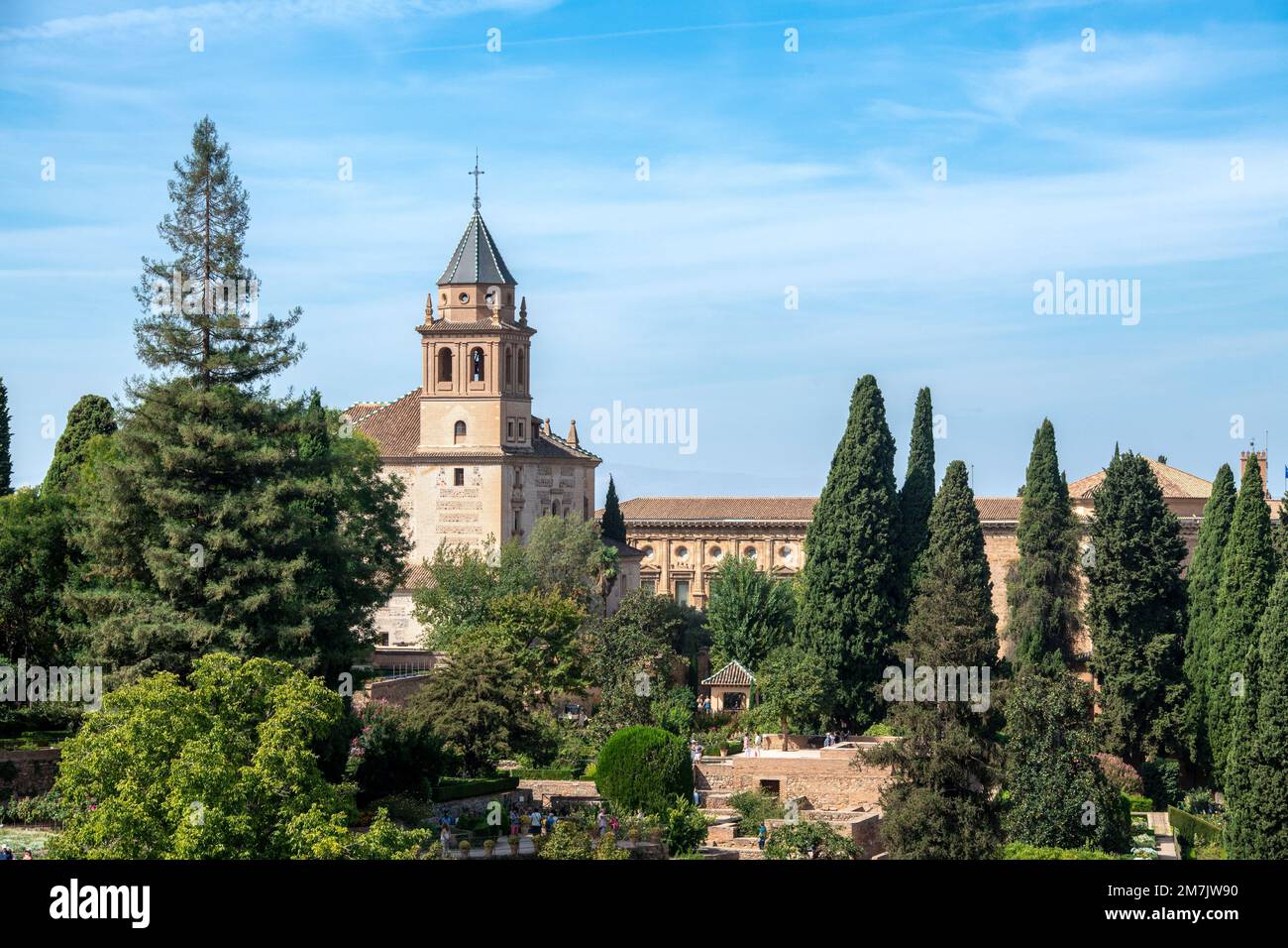 Alhambra Palace and Generalife Gardens, Granada, Spain Stock Photo - Alamy