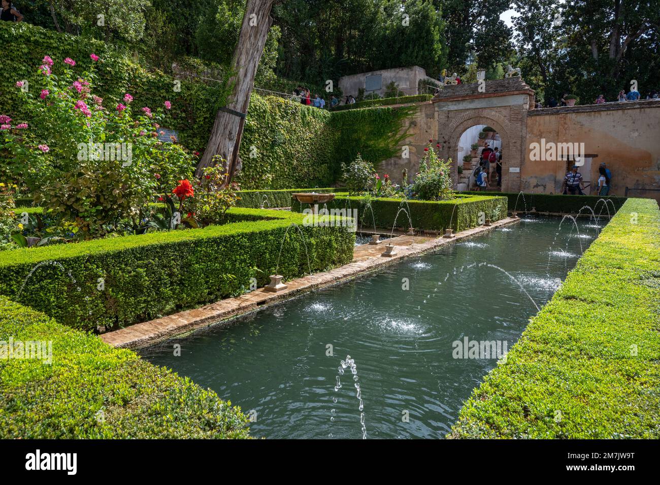Alhambra Palace and Generalife Gardens, Granada, Spain Stock Photo - Alamy
