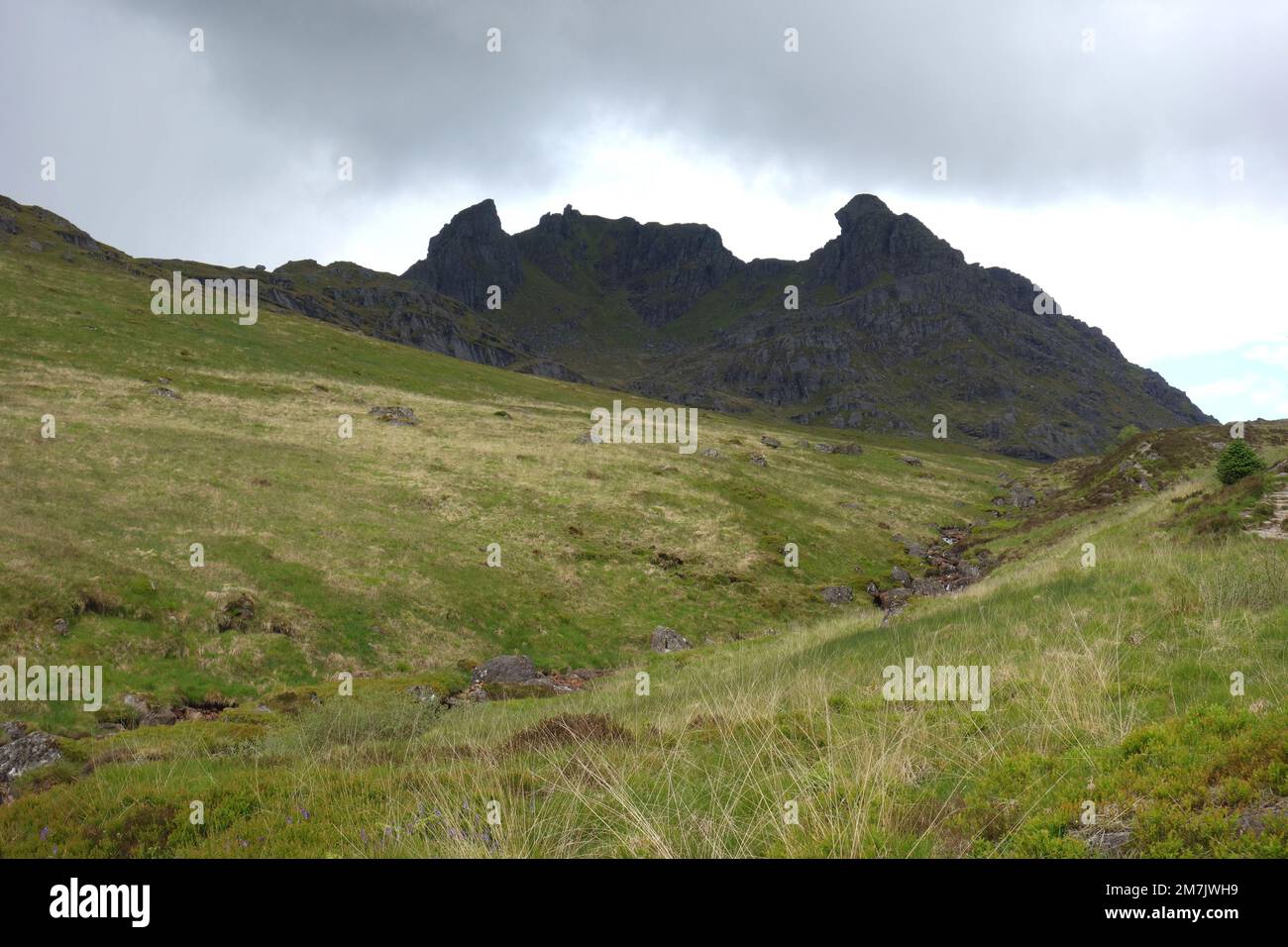 The Scottish Mountain Range Corbett 'The Cobbler' (Ben Arthur) from the ...