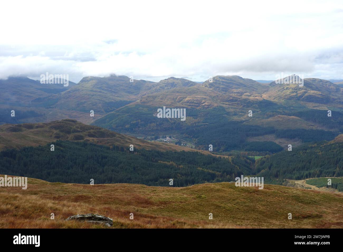 The Scottish Mountain Corbett 'Beinn Bheula' & the Lochgoilhead Grahams ...